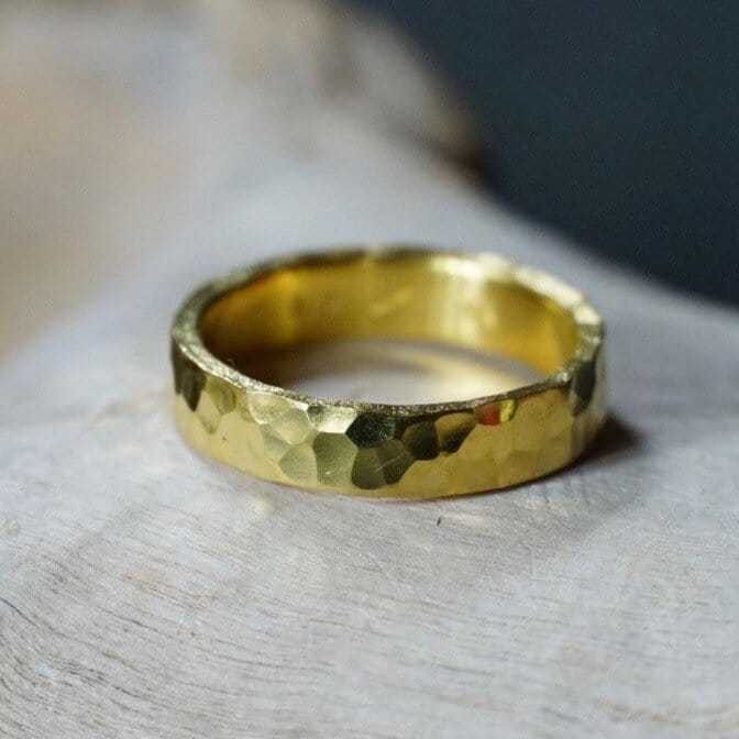 Exquisite 5mm Ring - Handcrafted Schindler Gold Jewelry